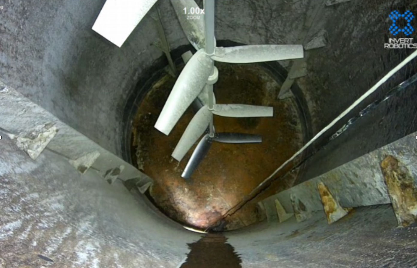 Combined NDT inspection: ultrasonic measurements and visual inspection ...